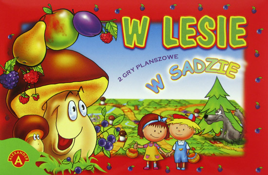 W lesie, W sadzie - 2 gry - gry planszowe - dla dzieci - sklep ... W lesie, W sadzie - 2 gry - gry planszowe - dla dzieci - sklep ...